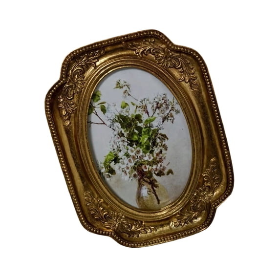 AOOOWER Retro Picture Frame Antique Ornate Photo Frame Old Fashioned ...