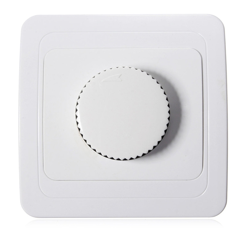 AOOOWER Rotarys Dimmer Light Switches for Dimmable LED White Plate ...