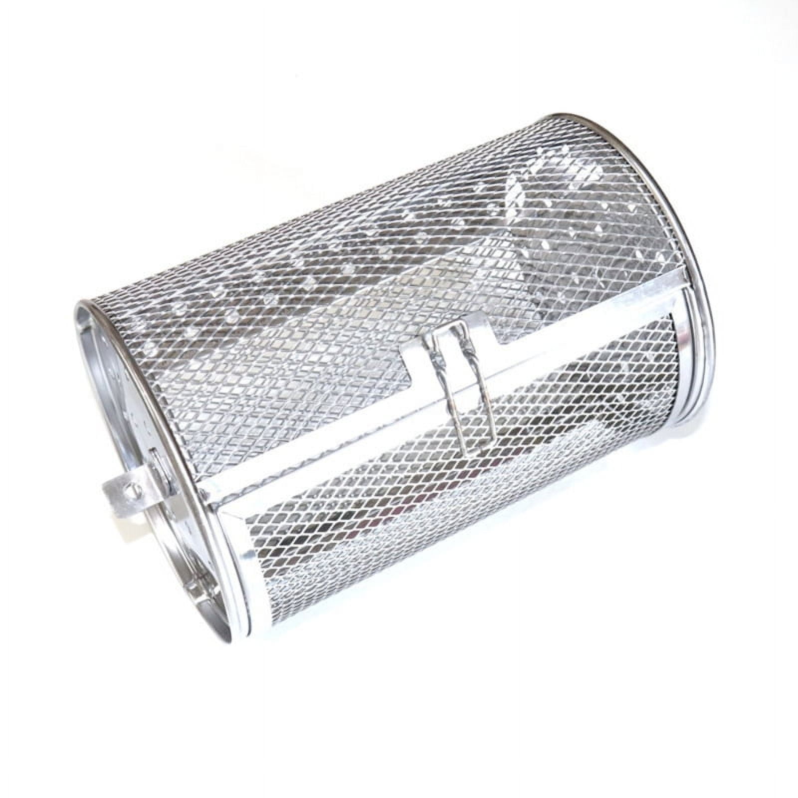 AOOOWER Rotating Grill Roaster Drum Rotarys Baking Cage for Peanut ...
