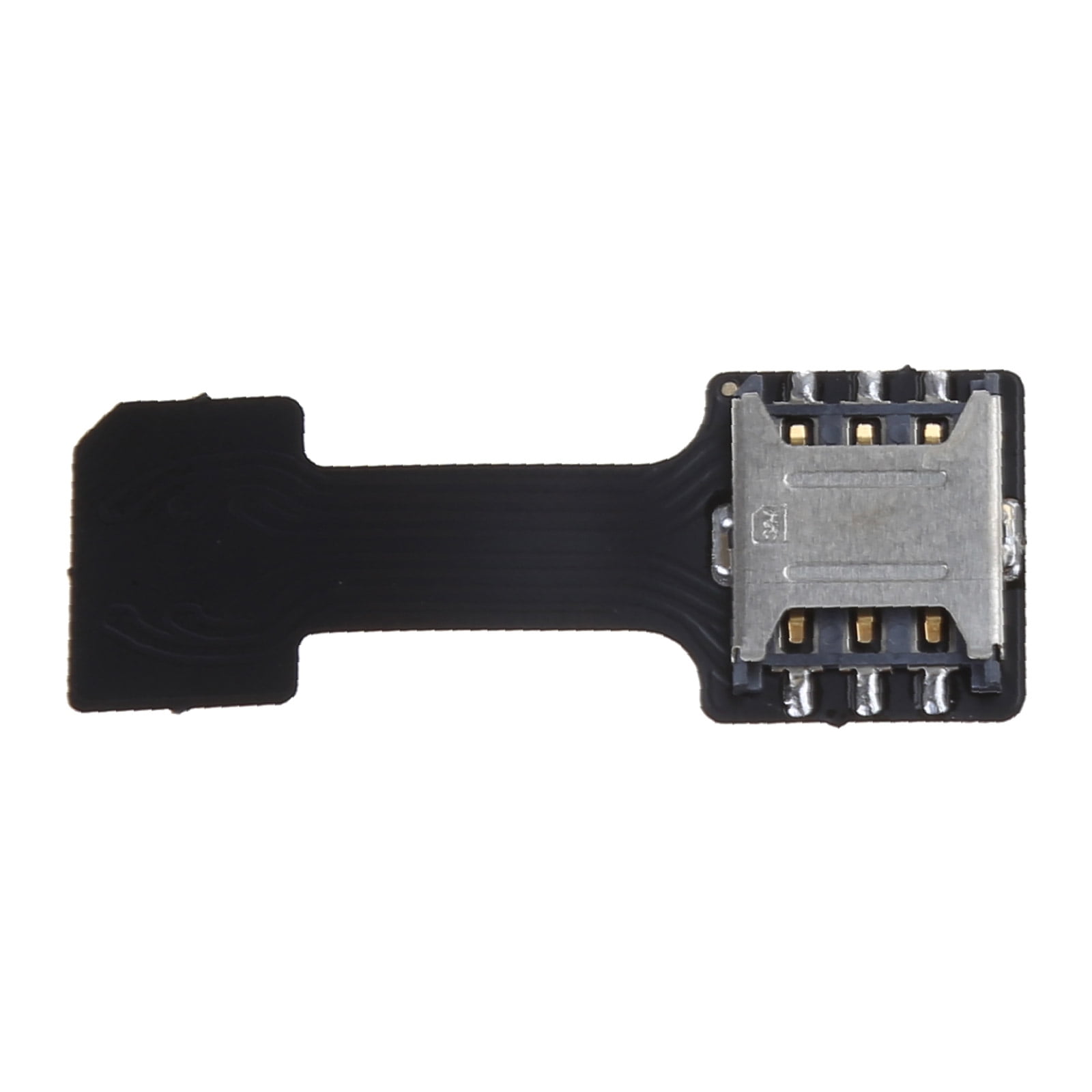AOOOWER SIM Card Adapter Converter Standby Flex Cable Dual SIM + Micro ...