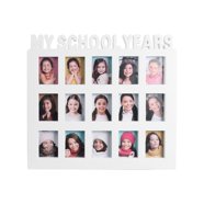 Elegant Black Natural Wood School Years Picture Frame, Captures ...