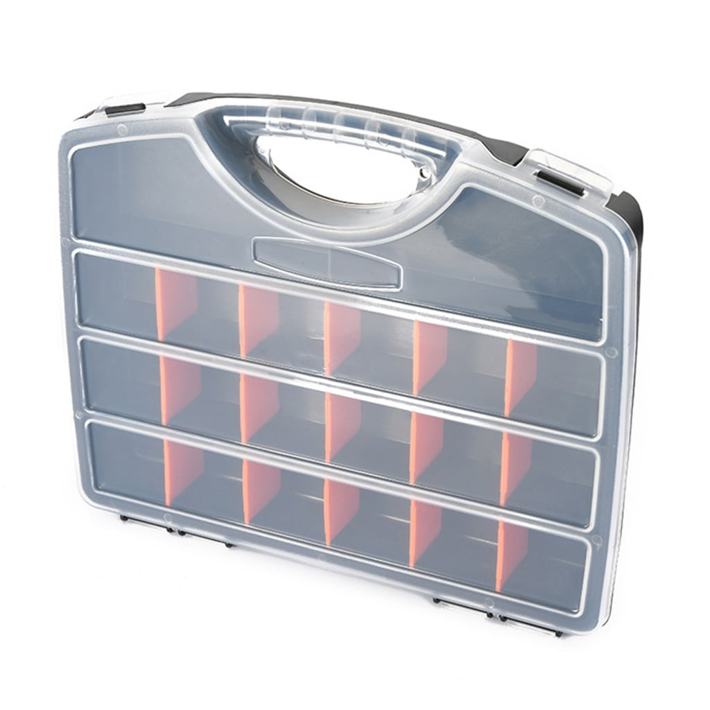 AOOOWER Screw Organizers Hardware Organizer Box with Compartment Bolt ...