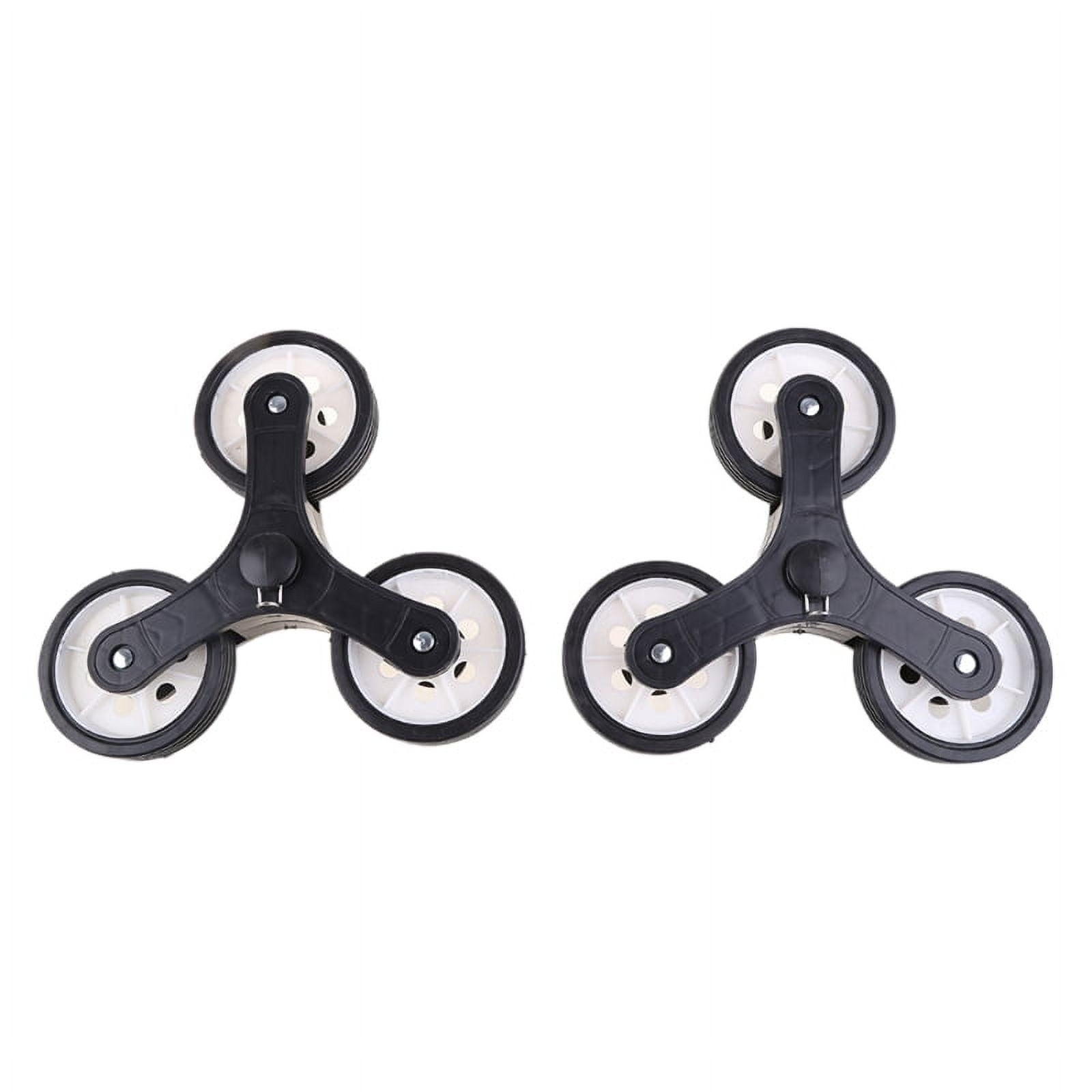 AOOOWER Shopping Cart Stair Climbing for Triangle Wheel Sliding Rollers ...