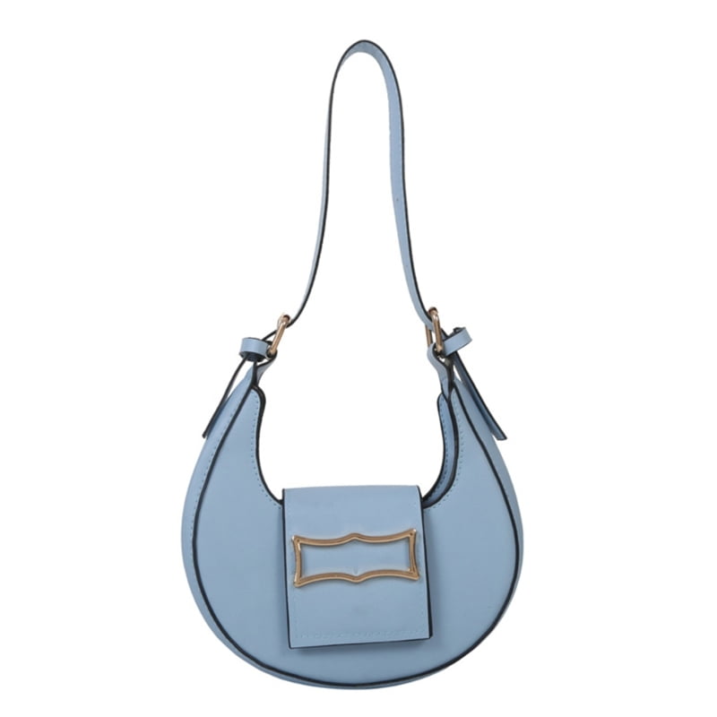 AOOOWER Shoulder Bags for Women Female Armpit Bag Solid Color Armpit ...