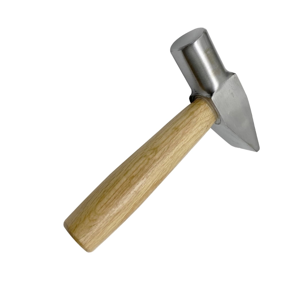 AOOOWER Silver Crafting Hammer with Flat Face Supplies for Professional ...