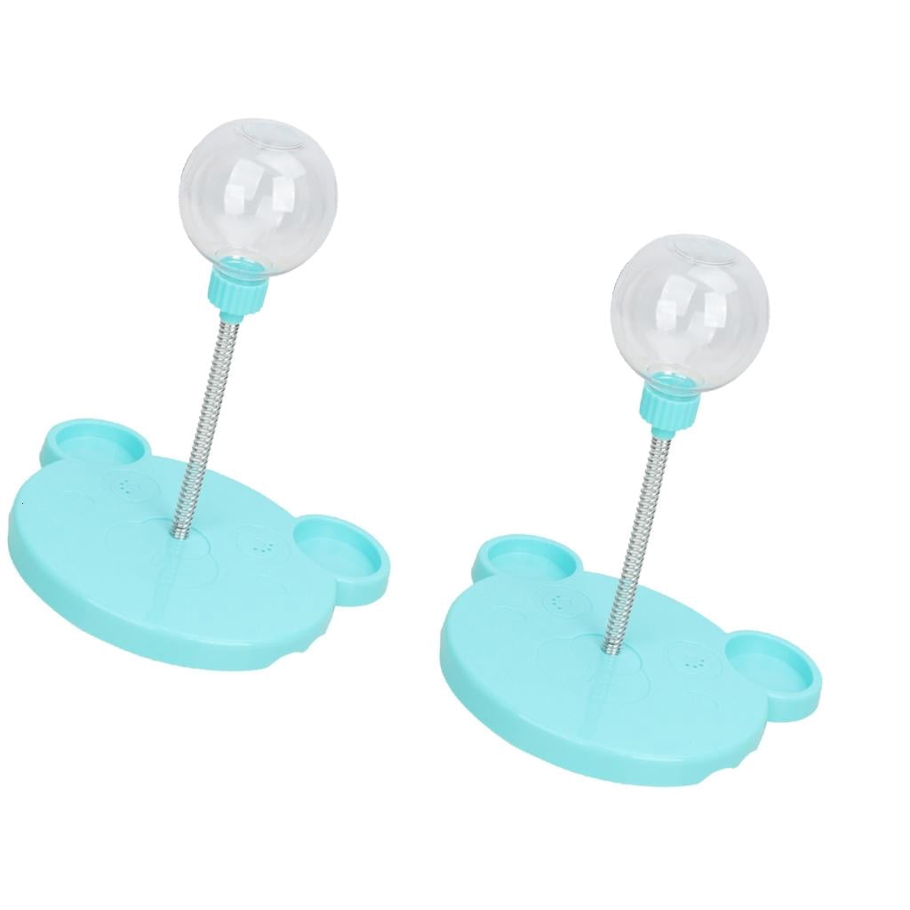 AOOOWER Slow Feed Interaction Cats Teaser Toy Rolling Treats Dispenser ...