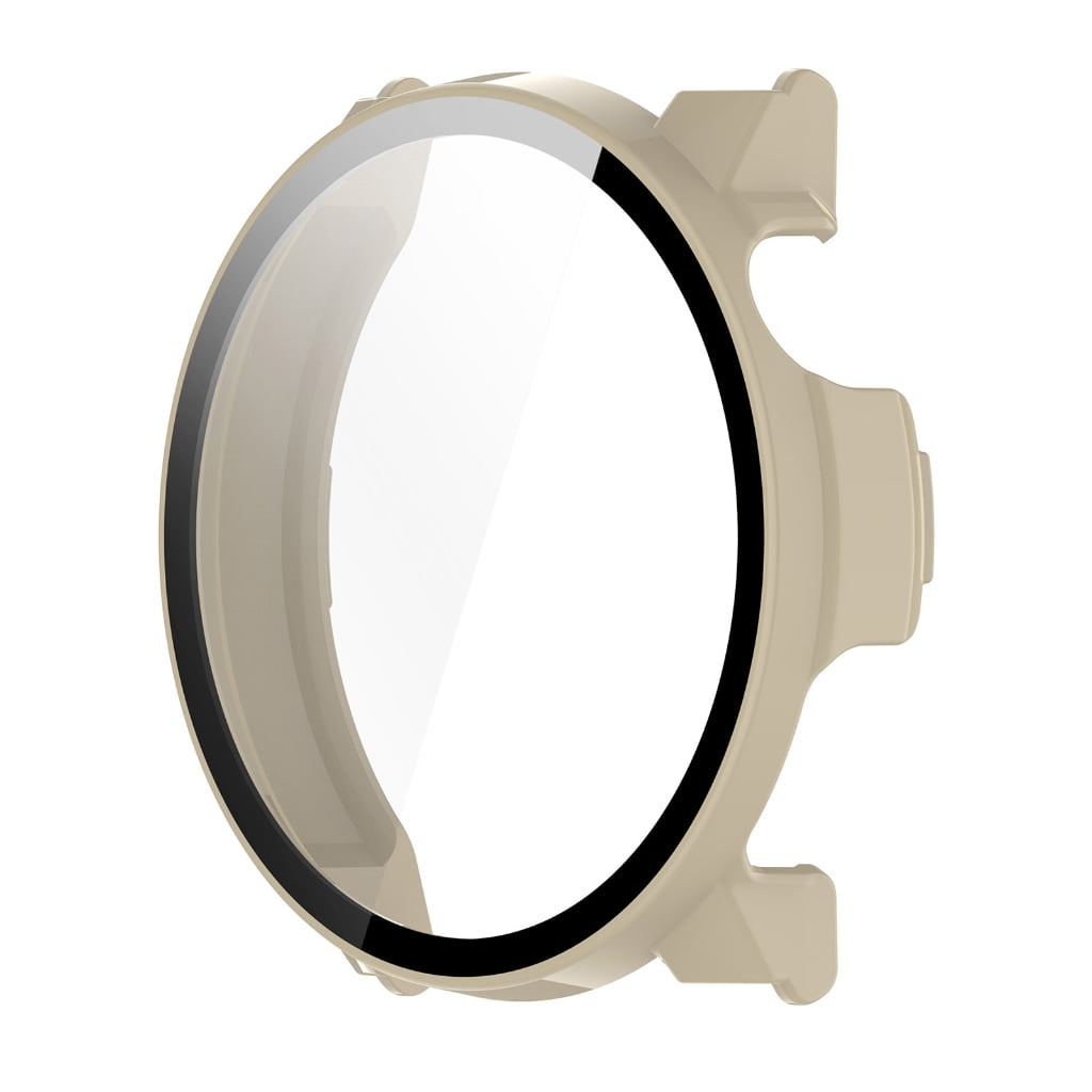 AOOOWER Smartwatch Screen Protector PC Case Shell with Tempered Film ...