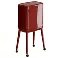 AOOOWER Space Efficient Wheeled Trash Can With Flexible Wheels and ...
