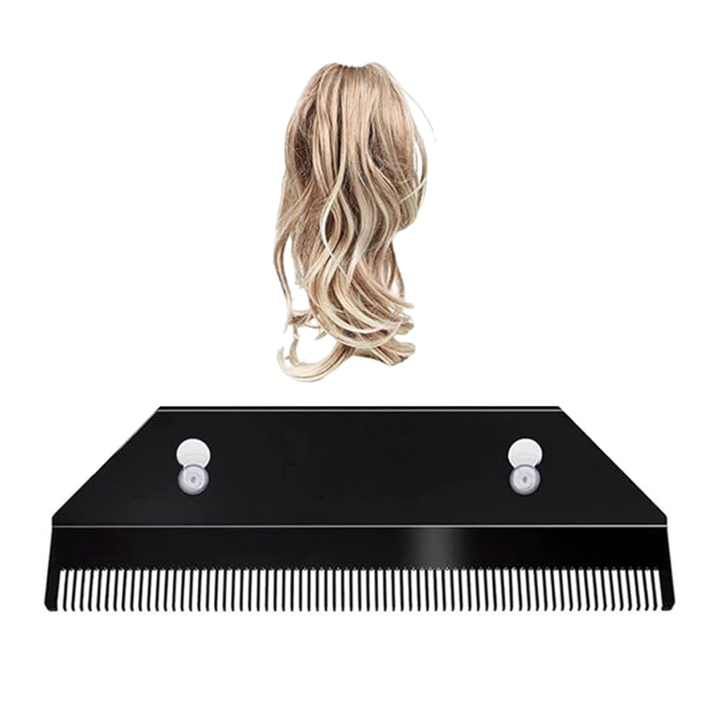 AOOOWER Space Saving Hairpiece Mount Practical Hair Storage Stand Rack ...