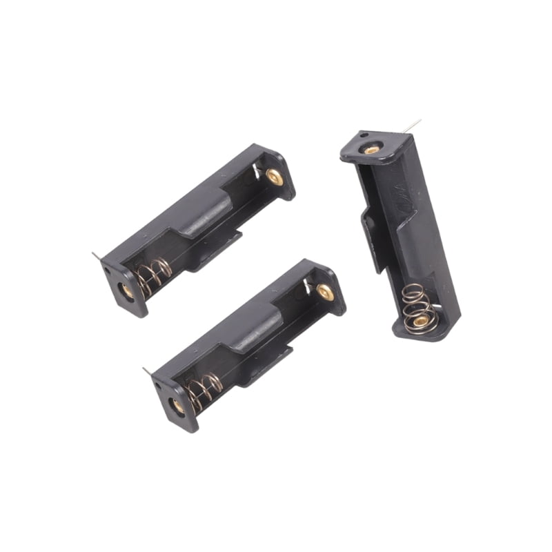 AOOOWER Spring Loaded 2A Battery Holder Solderable Terminals Plastic ...