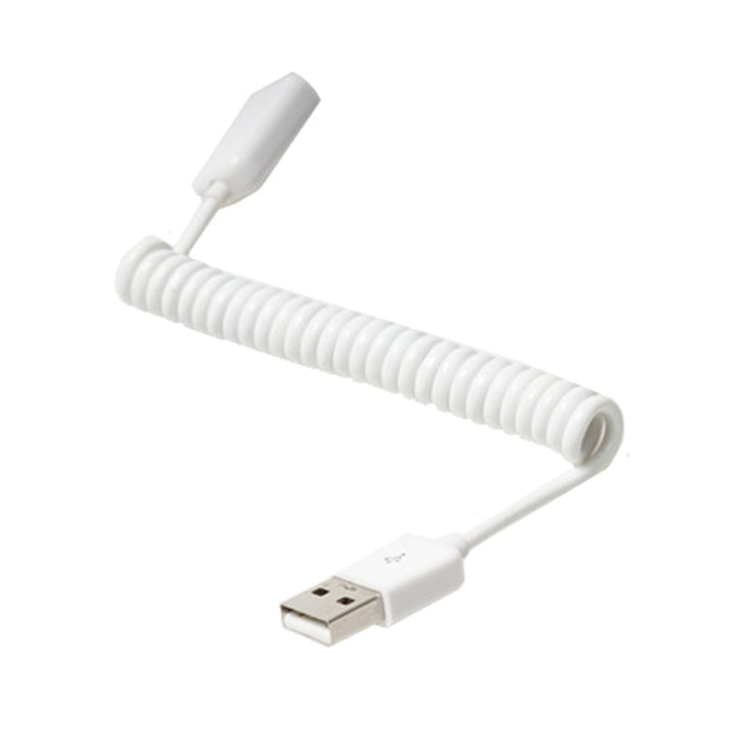 AOOOWER Spring Loaded USB2.0 Male to Female Extender Cord For Charging ...