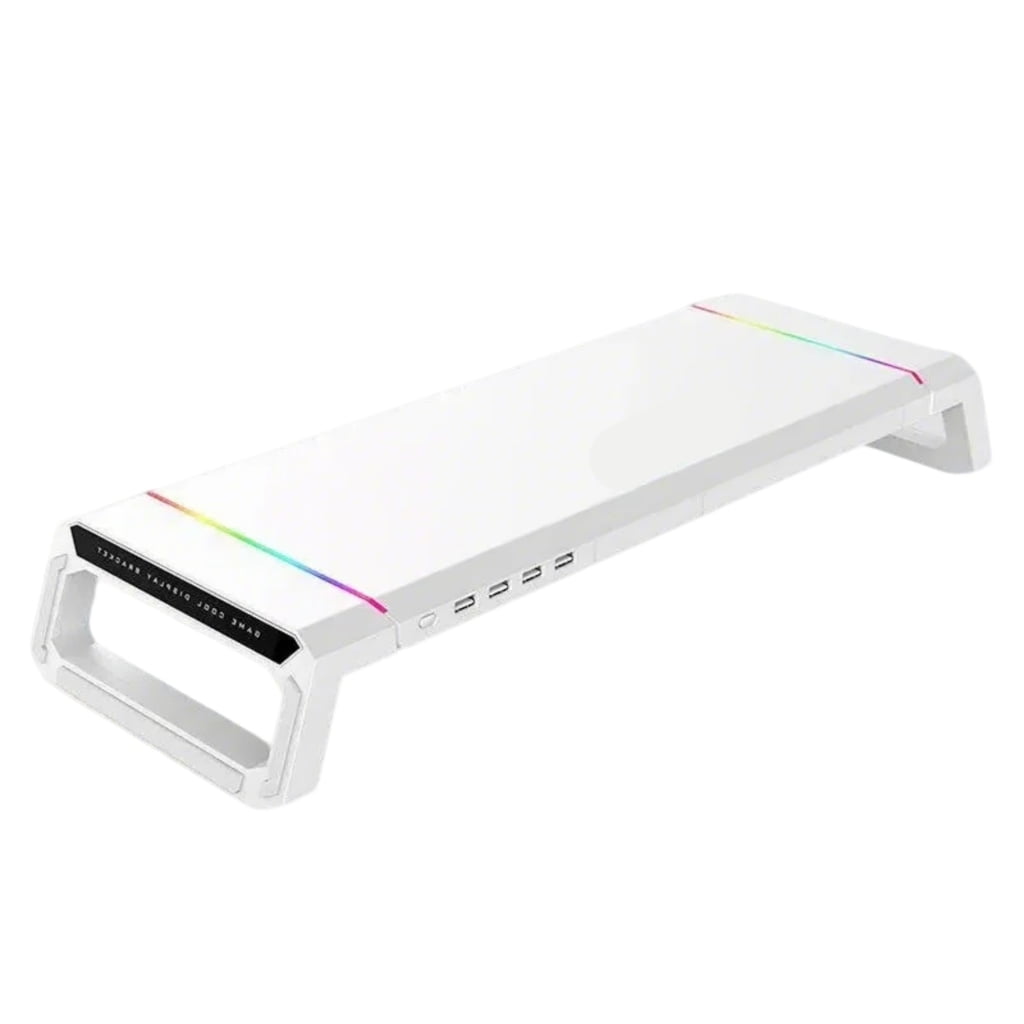 AOOOWER Stable Foldable Monitors Stand with USB Expansion Port Computer ...