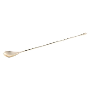 Ludlz Stainless steel mixer spoon,Stainless Steel Spiral Long Handle ...