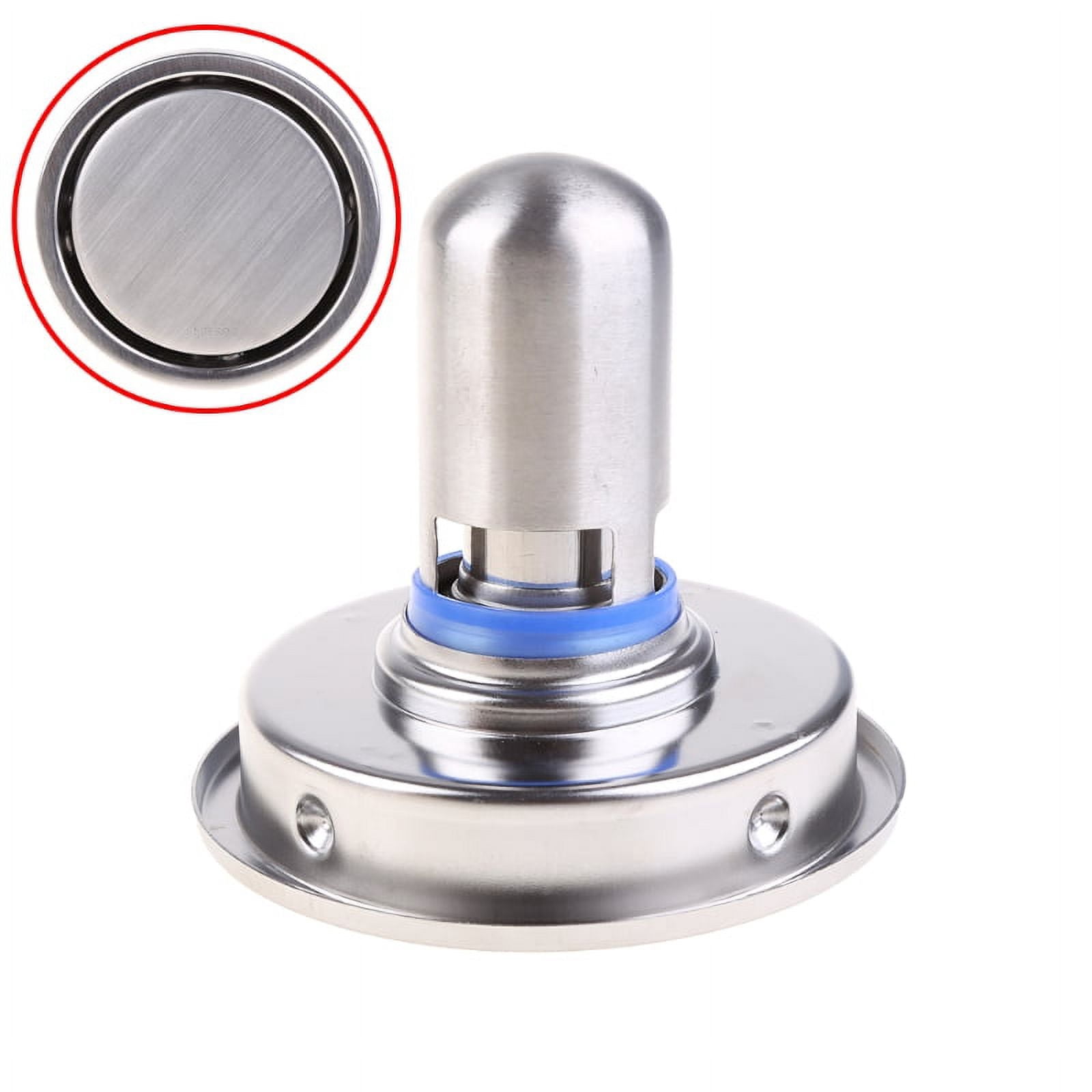 AOOOWER Stainless Steel Round Invisible Drain Plug Cover Bathroom ...