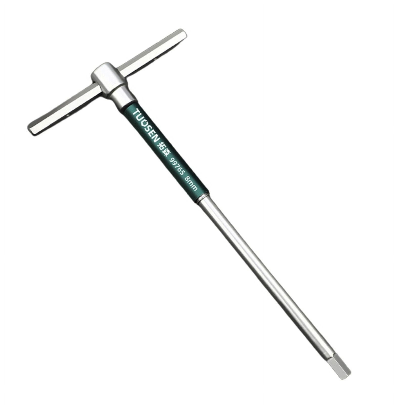 AOOOWER T-shaped Hand Tool Hex Socket Wrench Metric T-handle Extended ...