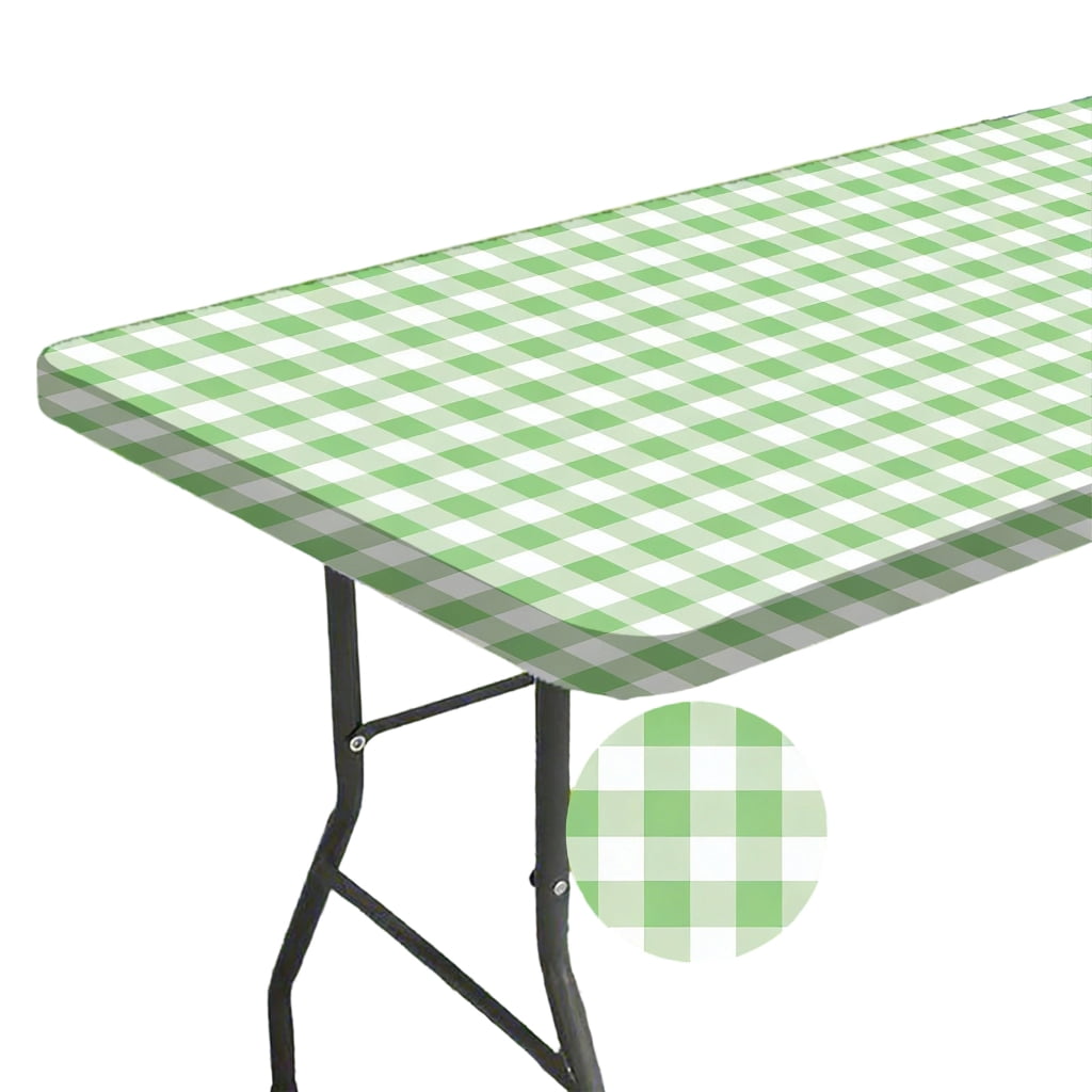 AOOOWER Tear Resistant Polyester Tablecloth With Gripping Edges For ...
