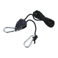 Colaxi Ratchet Pulley Rope Hanger Ratchet with Carabiners Heavy Duty ...
