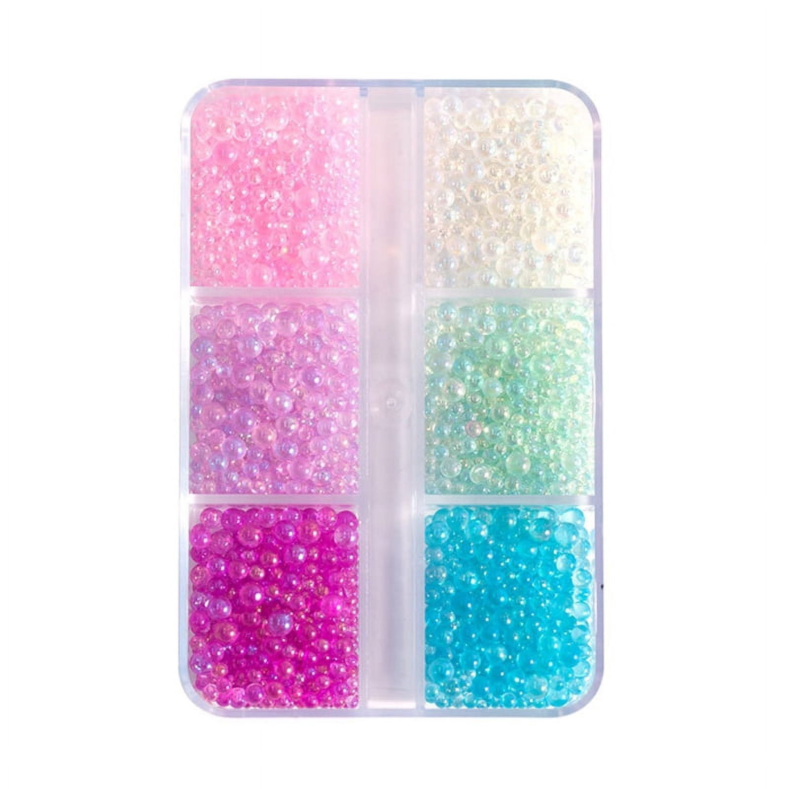 AOOOWER Tiny Mini Bubble Beads for DIY Shaker Resin Mold Filler DIY ...