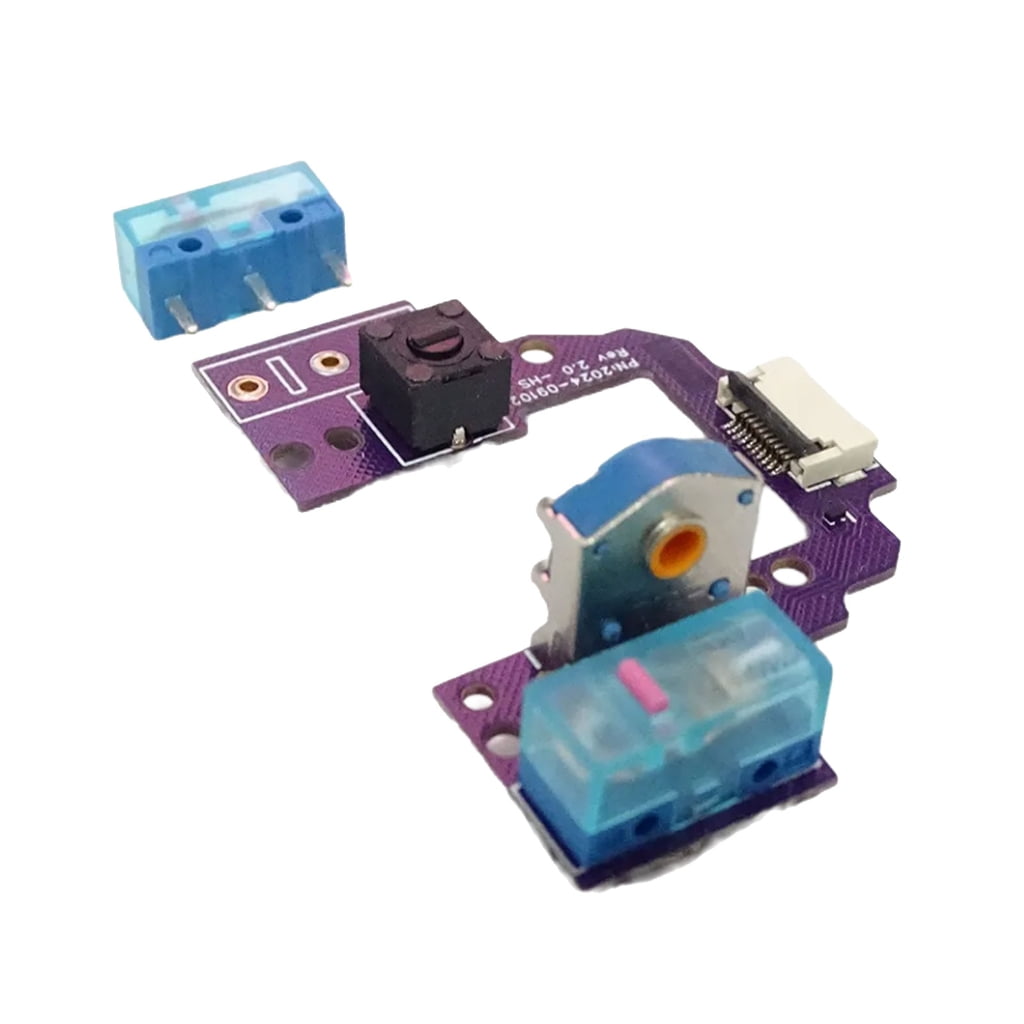 AOOOWER Top Mouse Motherboards Button PCB Key Board with Gold Encoders ...