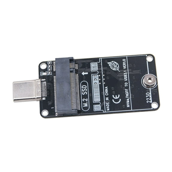 AOOOWER Two Protocol Type C SSDs Adapters Size NVMe SATAs Support ...