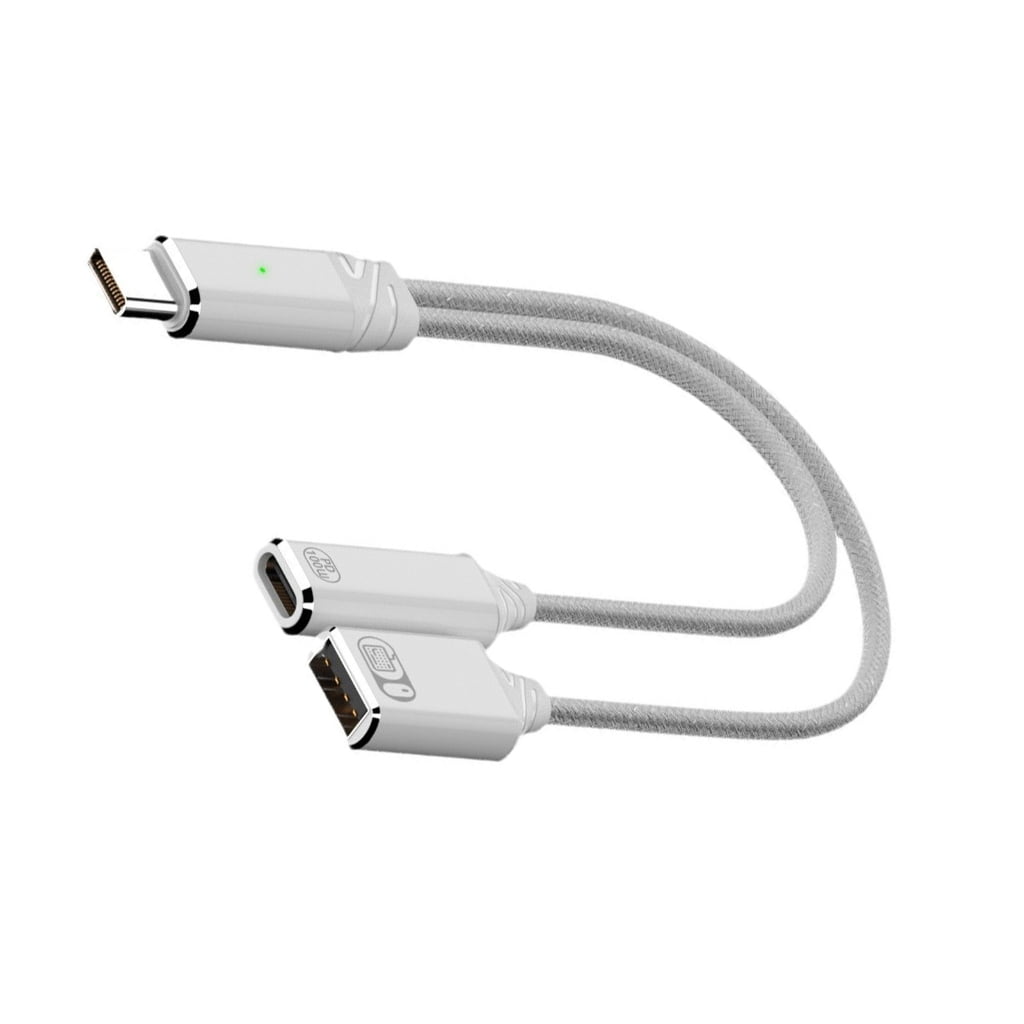 AOOOWER Type C to USB OTG and Charger Adapter PD100W Charging Cord with ...