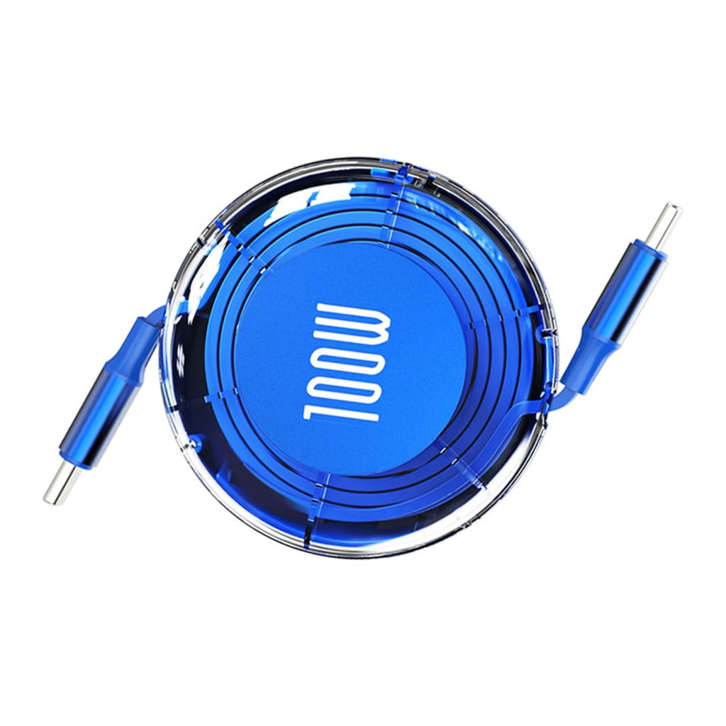 AOOOWER TypeC Data Cord 100W Power Delivery Retractable Length TypeC ...
