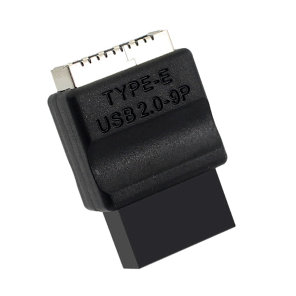 AOOOWER USB 2.0 Header Adapter Internal 9Pin Male to Type Female ...