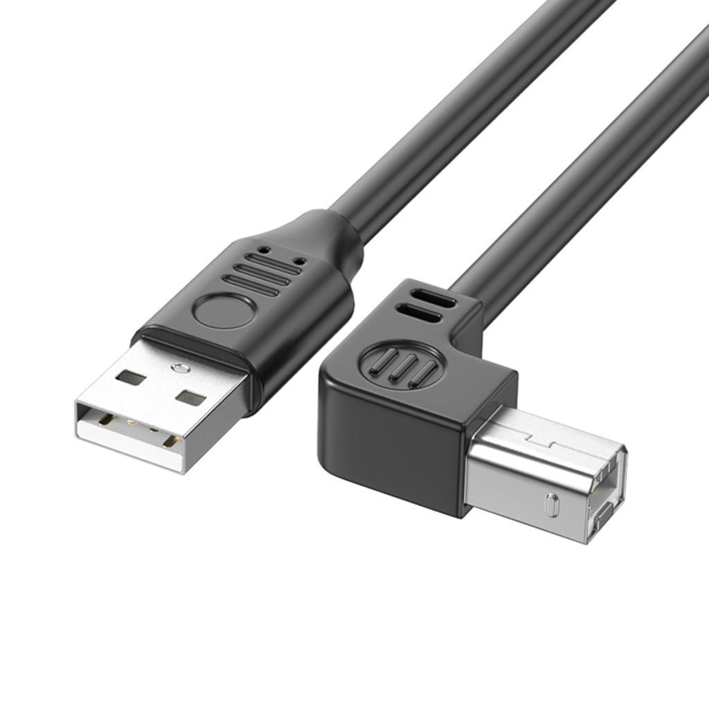 AOOOWER USB 2.0 Printer Connection Cable with Foil & Braided Shielding ...