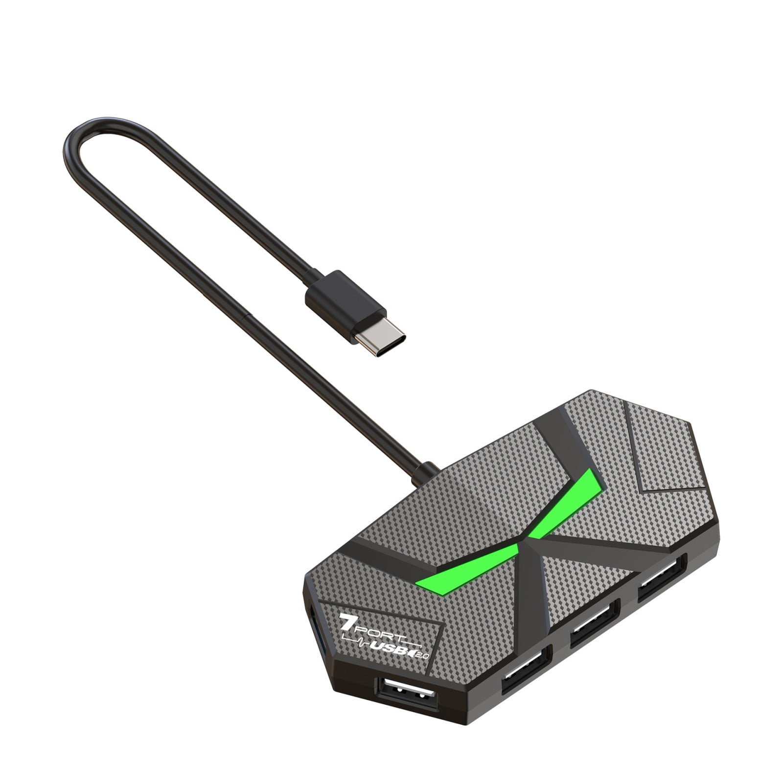 AOOOWER USB Expander for Laptop USB 2.0 Hub USB Extension Splitter with ...