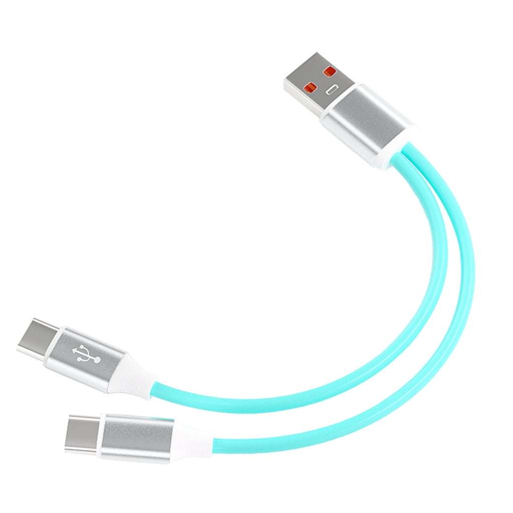 AOOOWER USB Type C Splitters Charging Cable 2 in 1 MultiCharging Cable ...