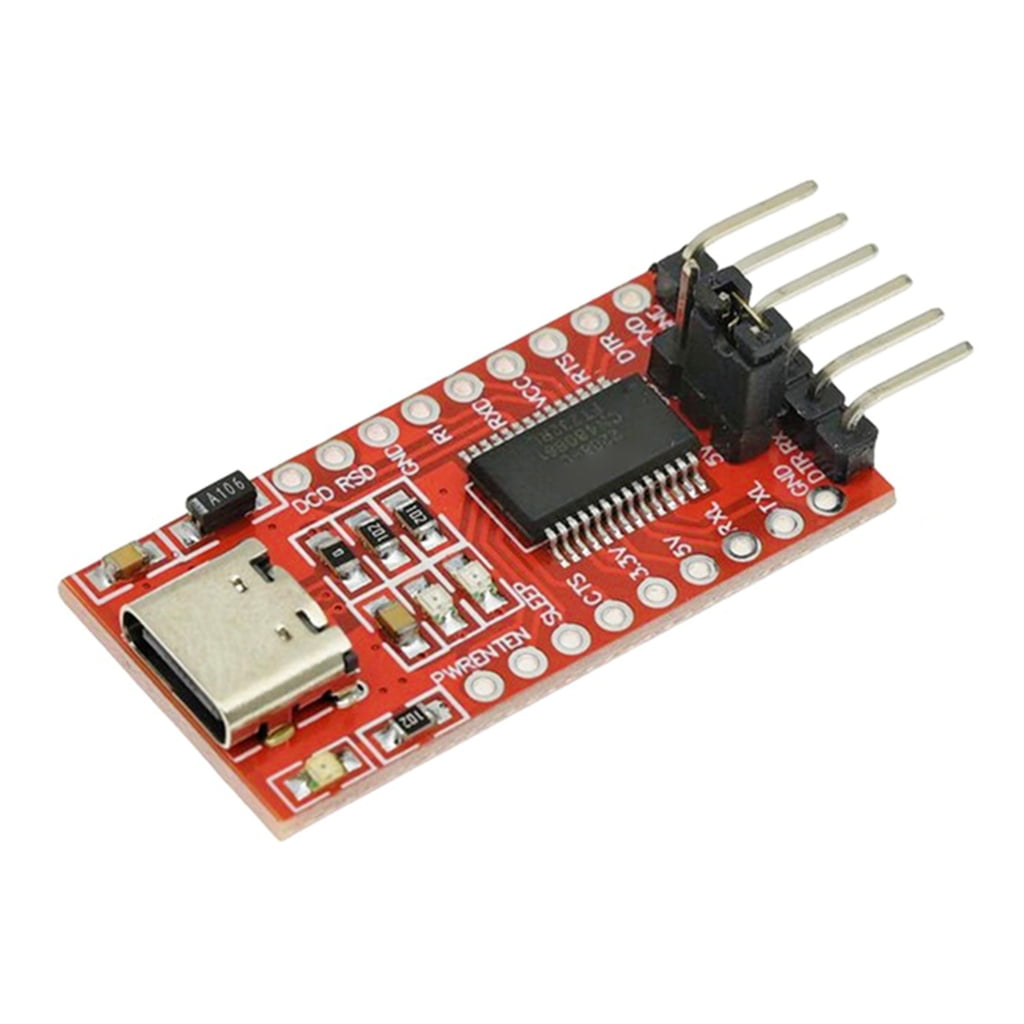 AOOOWER USB to TTL Serial Converter Module Compatibles 3.3V and 5V ...