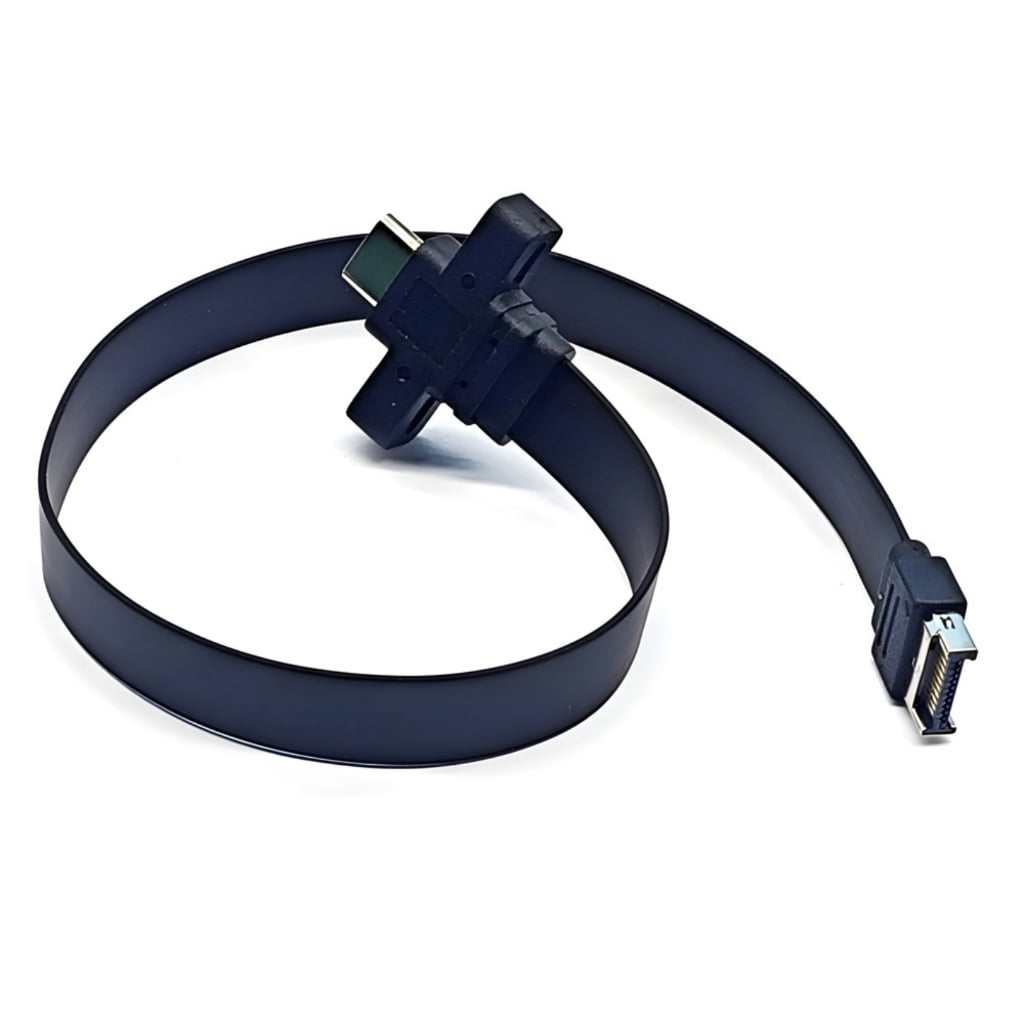 AOOOWER USB3.2 Gen2x2 Extension Cable Front Panel TypeE to USB C ... AOOOWER USB3.2 Gen2x2 Extension Cable Front Panel TypeE to USB C ...
