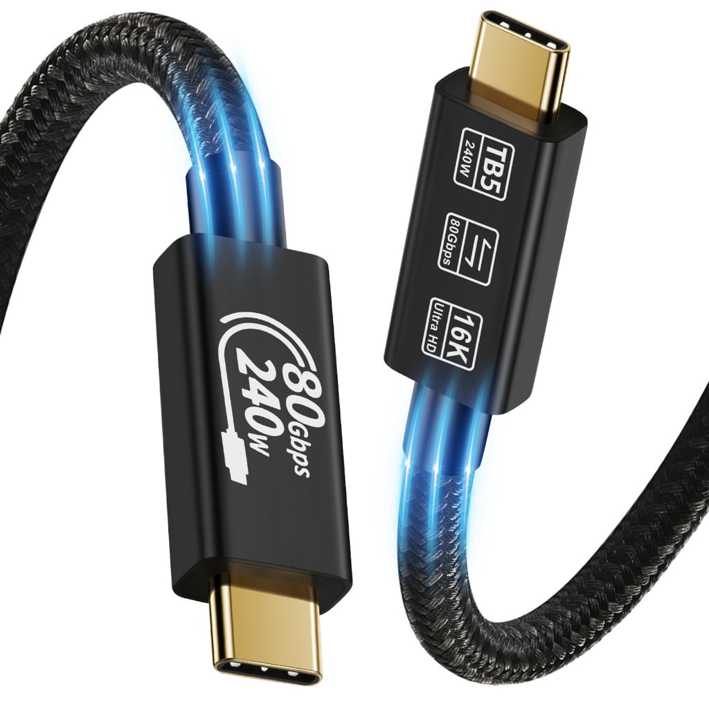 AOOOWER USB4.0 Usb C Extension 240W Fast Charging 16K Video Super Speed ...