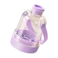 AOOOWER Unique Shape Ice Cubes Water Bottle With Easy Press Releases ...