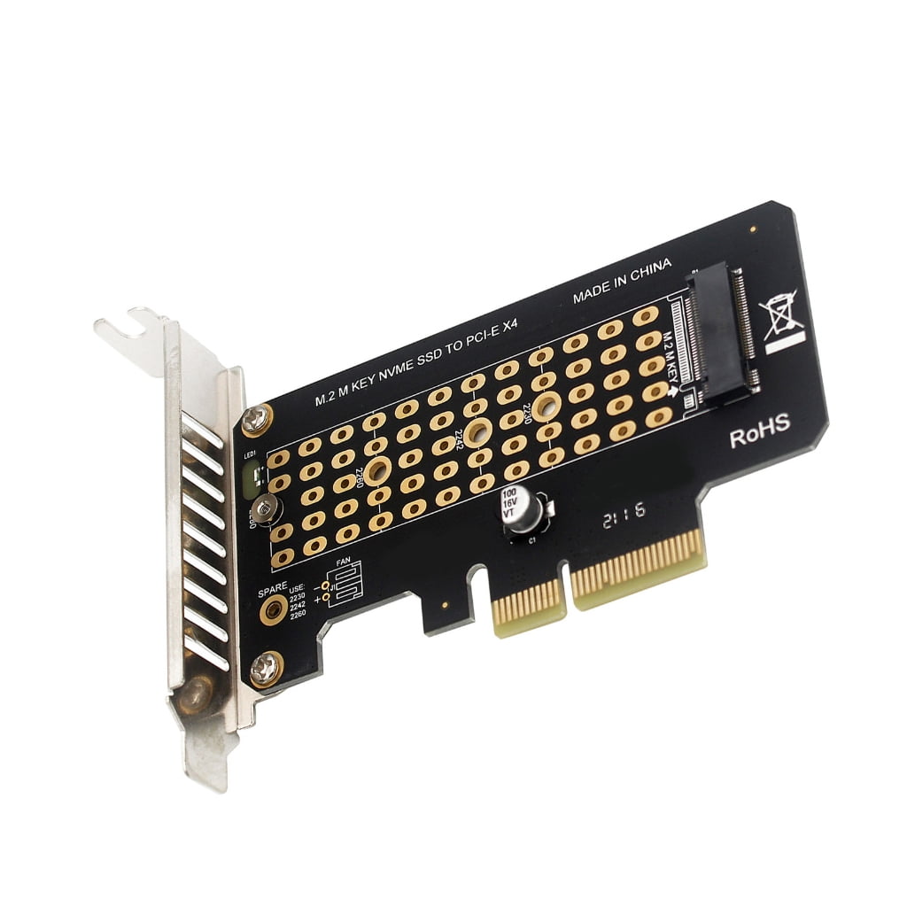 AOOOWER Upgrades PC NVME M-Key M.2 SSDs Expansion Card PCIE Adapter 4X ...