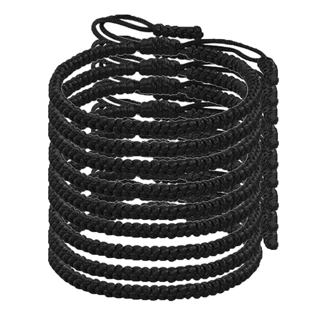 AOOOWER Versatile Cotton Linen Bracelet Accessory Elegant Hand Woven ...