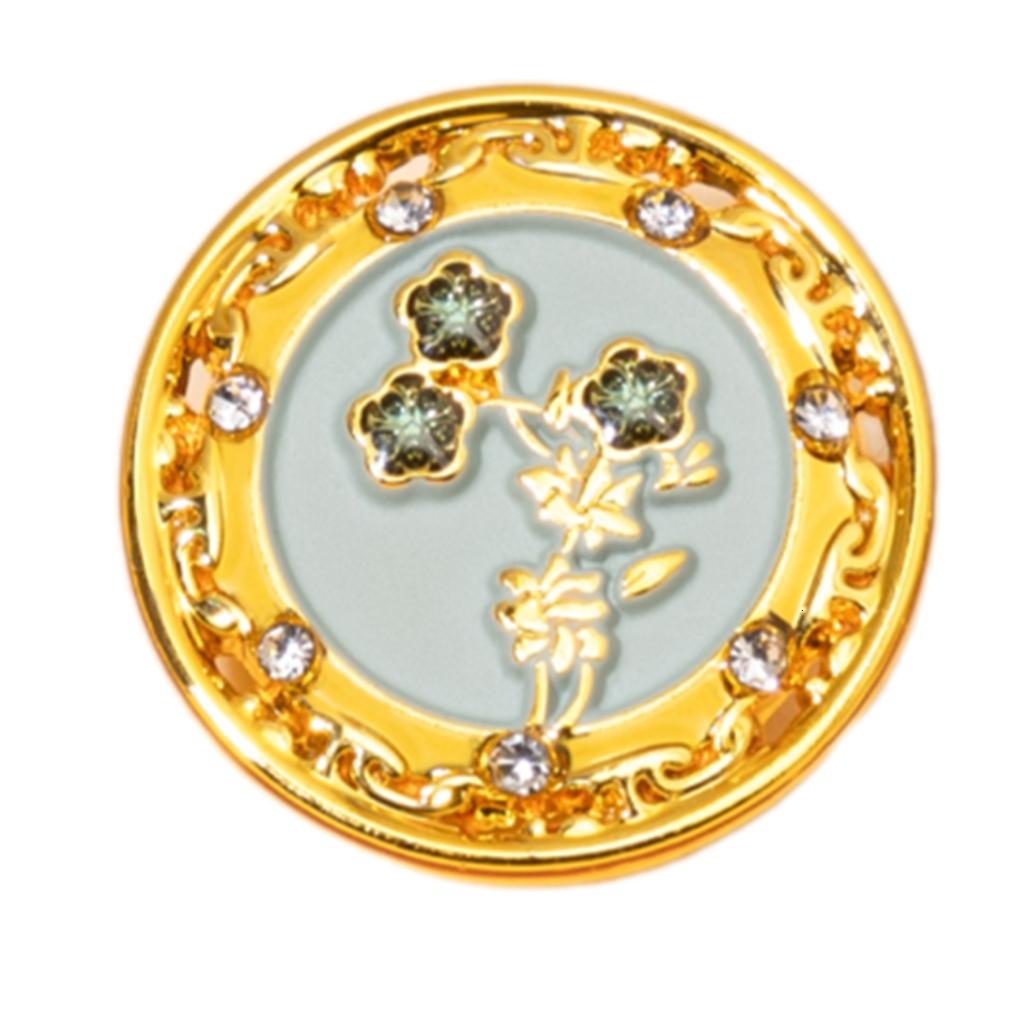 AOOOWER Vintage Clothes Button Hollow Metal Button Sewing Button ...