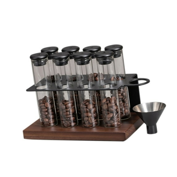 AOOOWER Vintage Styles Coffee Bean Container Portable Air Tight Kitchen ...