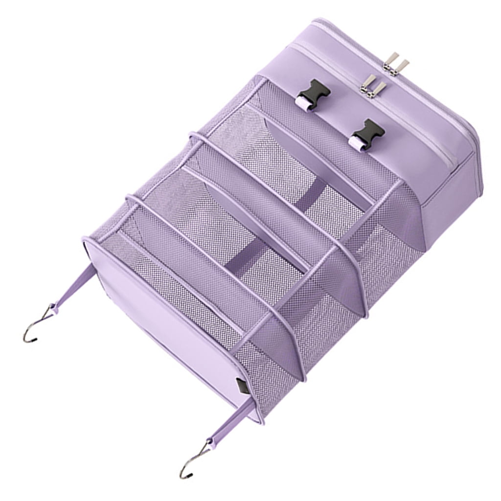 AOOOWER Wall Mount Clothes Organizers With Various Size Pockets Easy ...