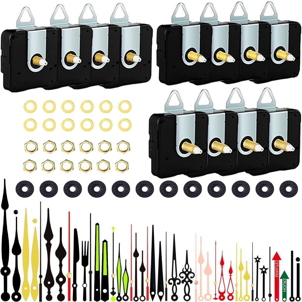 AOOOWER Wall Quartzs Pendulums Clock Movement Mechanism with Hands ...