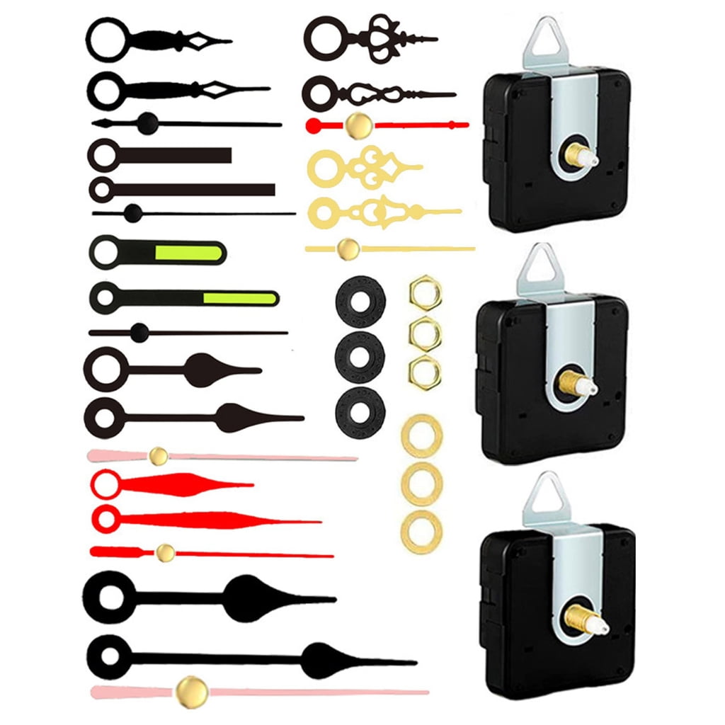 AOOOWER Wall Quartzs Pendulums Clock Movement Mechanism with Hands ...