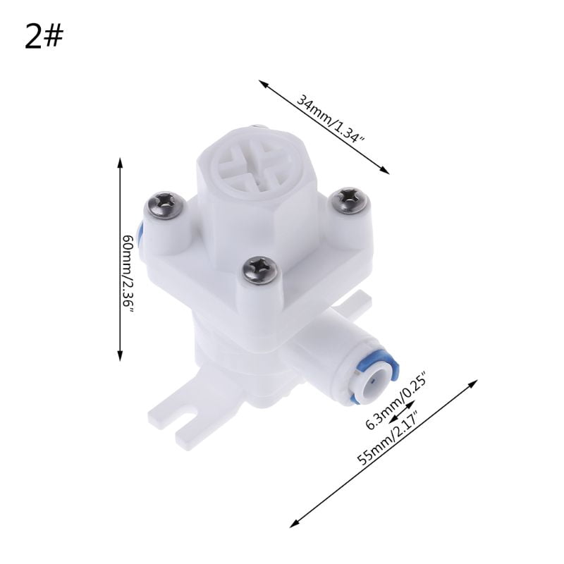 AOOOWER Water Purifier Pressure Reducing for Valve RO System 1/4" 3/8 ...