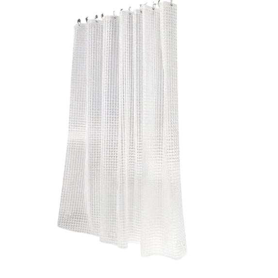 AOOOWER Waterproof And Mould Proof Plastic Shower Curtain For Bathroom ...
