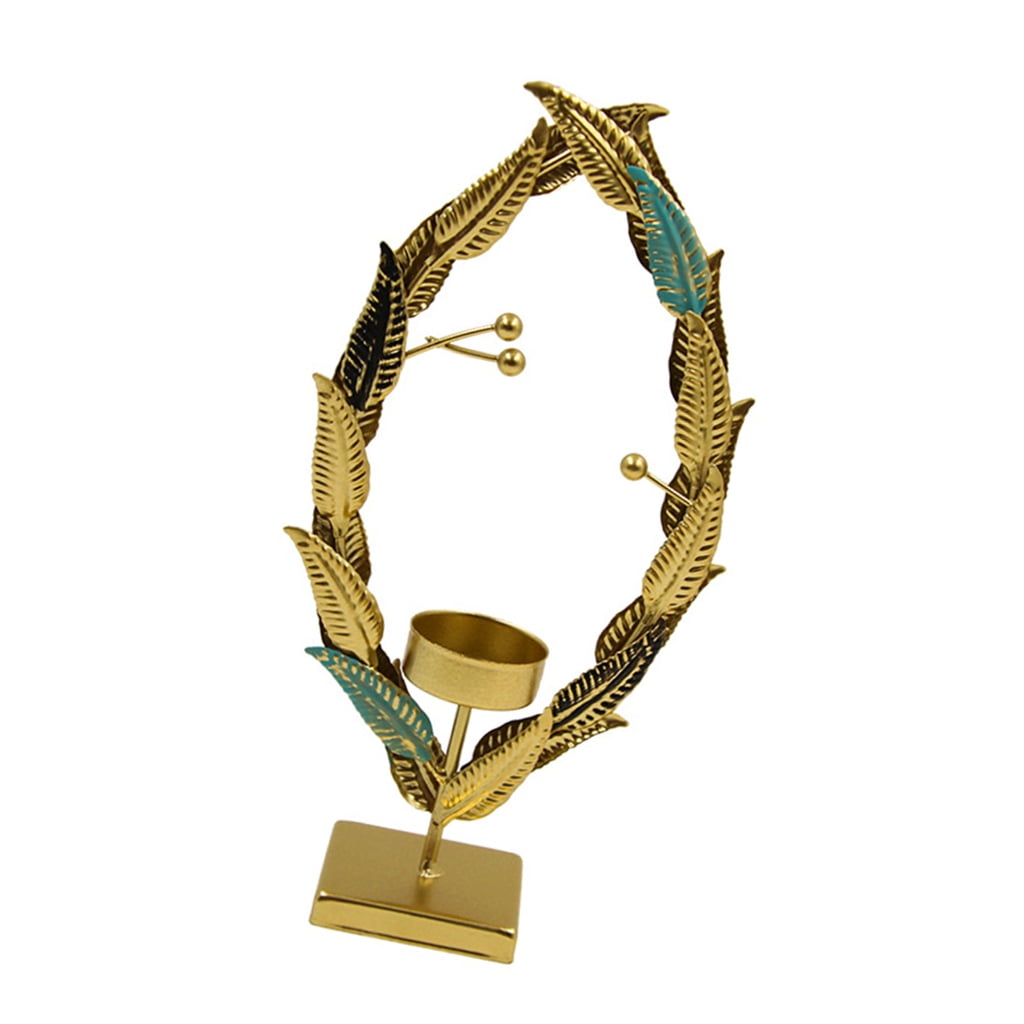 AOOOWER Wedding Centerpieces Wrought Iron Candle Holder Candle Stand ...