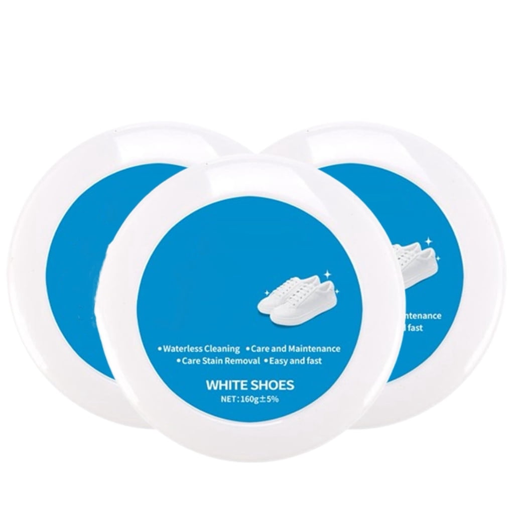 AOOOWER White Shoe Cleaner Cream, Multipurpose None Wash Stable Comes ...