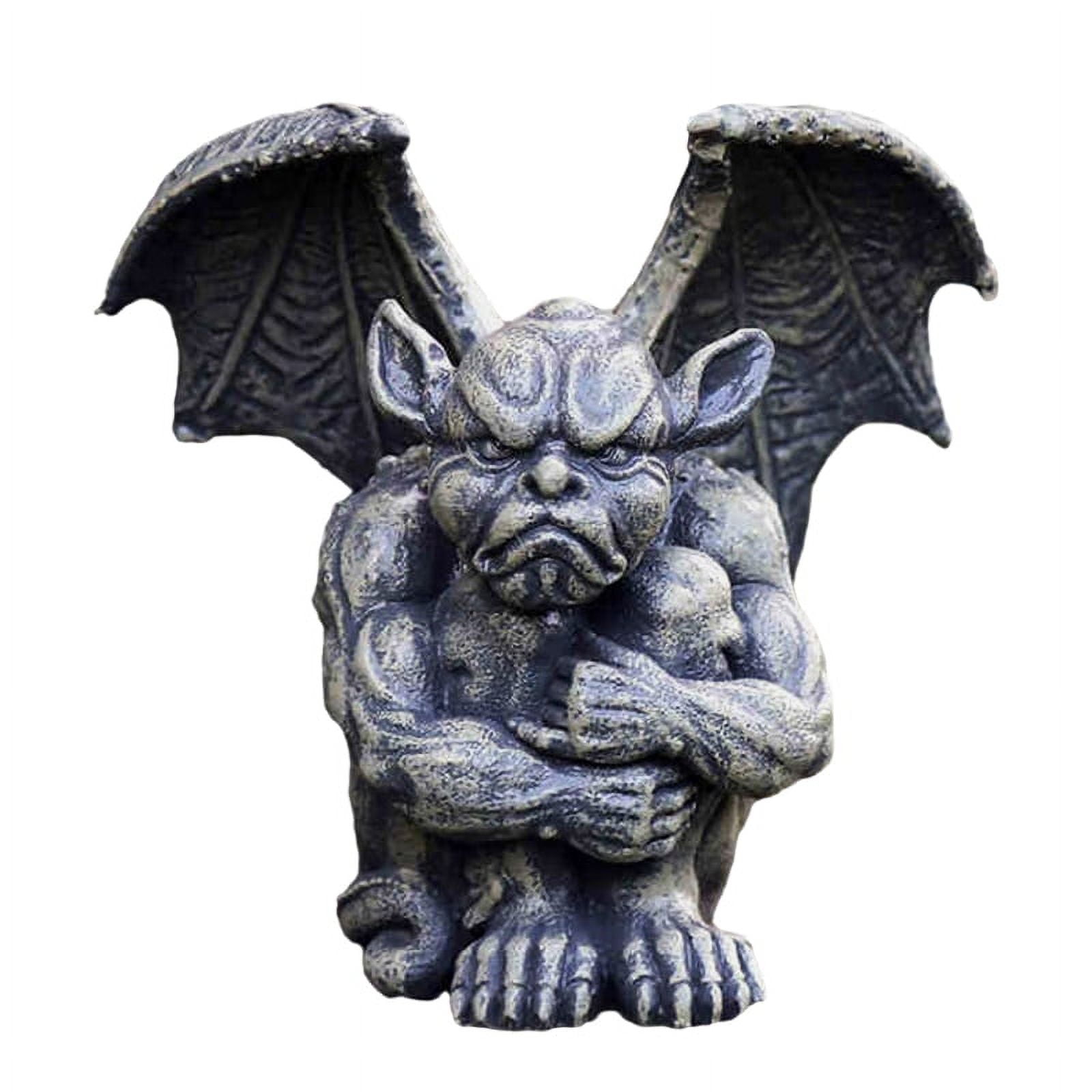 AOOOWER Winged Gargoyle Statue Gothic Sitting Guardian Evil Demon ...