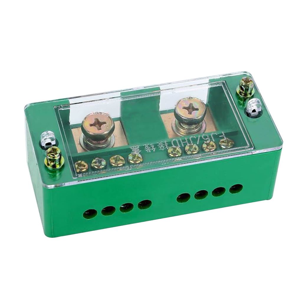 AOOOWER Wire Terminal Block Connector Distribution Module Splitter 2-IN ...