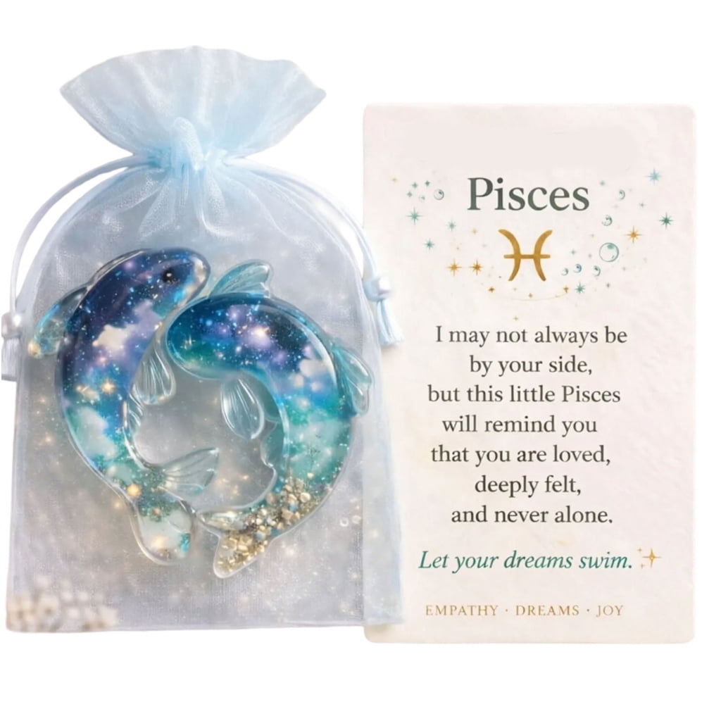 AOOOWER Zodiacs Pocket Hug Tokens,Pocket Hug Cards with Inspirational ...