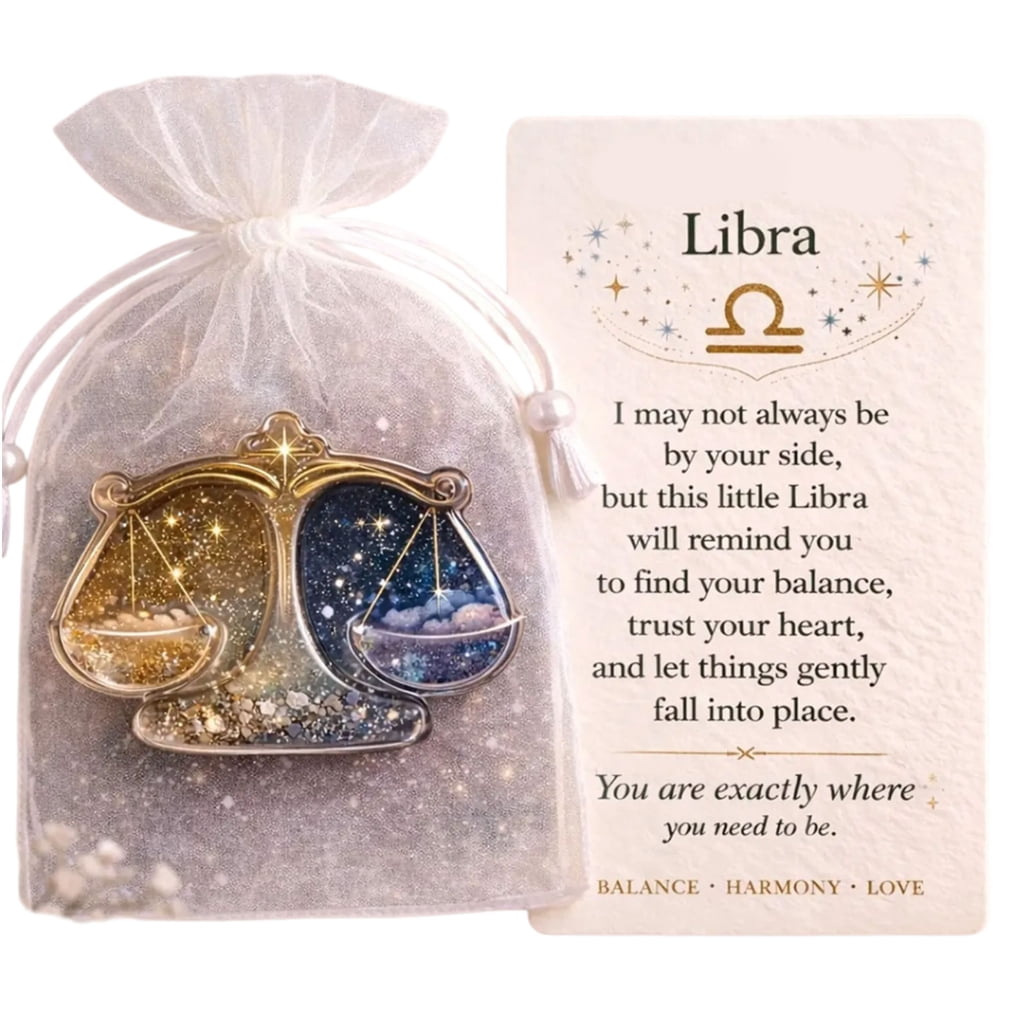 AOOOWER Zodiacs Pocket Hug Tokens,Pocket Hug Cards with Inspirational ...