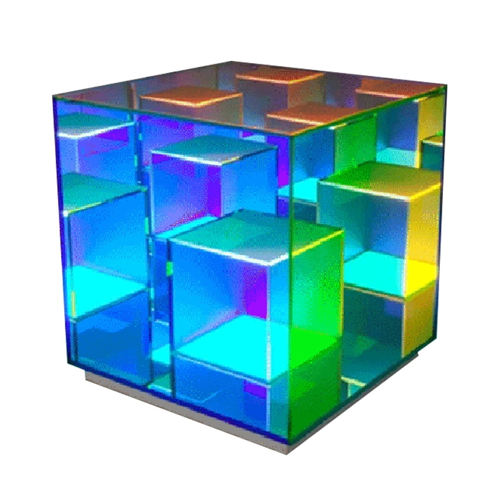 AOOOWER for Creative Cube Table Light LED Night Light Plug In ...